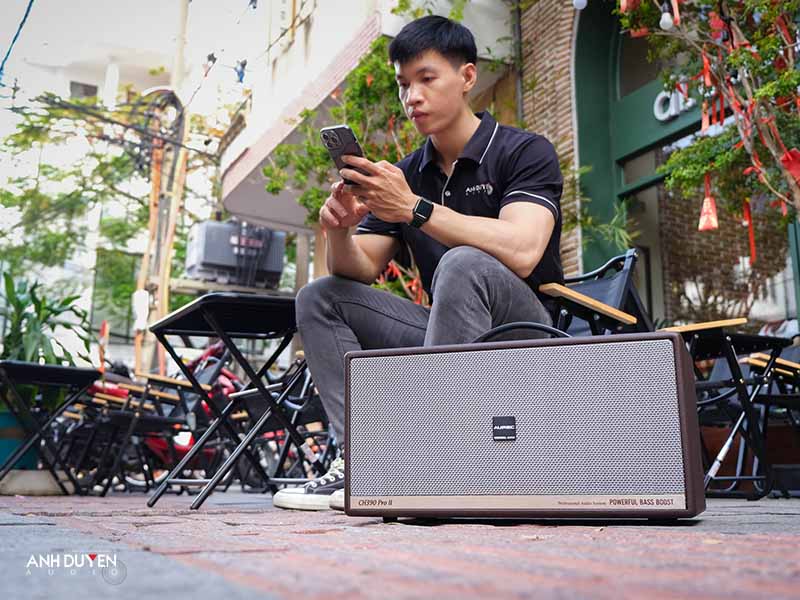 Loa Karaoke Mini Xách Tay Aurec CH390 Pro II - AnhDuyen Audio